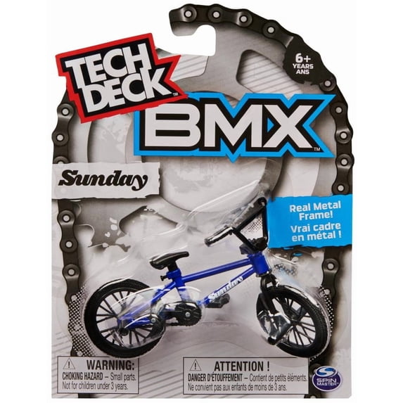 Tech Deck BMX Bike Single SUNDAY BMX Mini Bicycle BLUE - Walmart.com