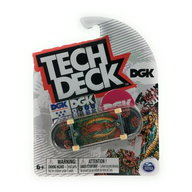 Tech Deck DGK Skateboards Guadalupe Roses Complete 96mm Fingerboard ...
