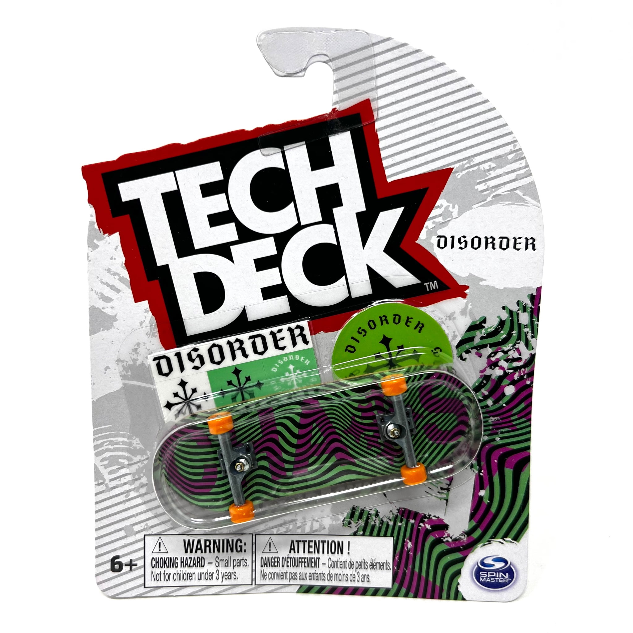 Tech Deck Disorder Fingerboard Toy Fingerboard - Walmart.com