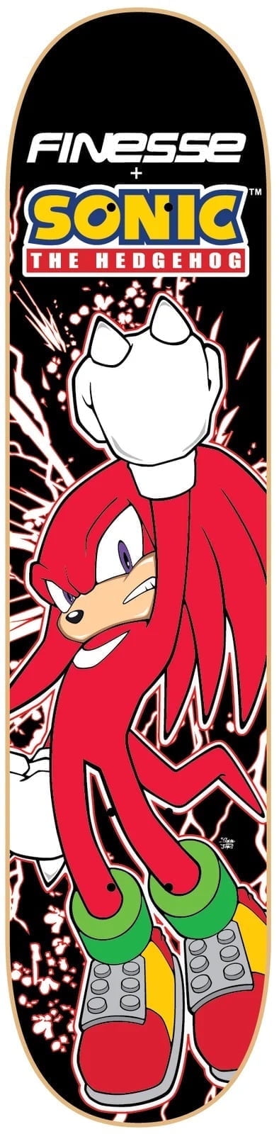Tech Deck Finesse x Sonic The Hedgehog Fingerboards - Knucles - Walmart.com