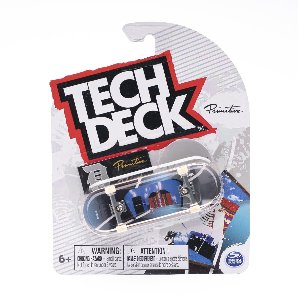 Tech Deck Fingerboard Complete Skateboard with Authentic Graphics ...
