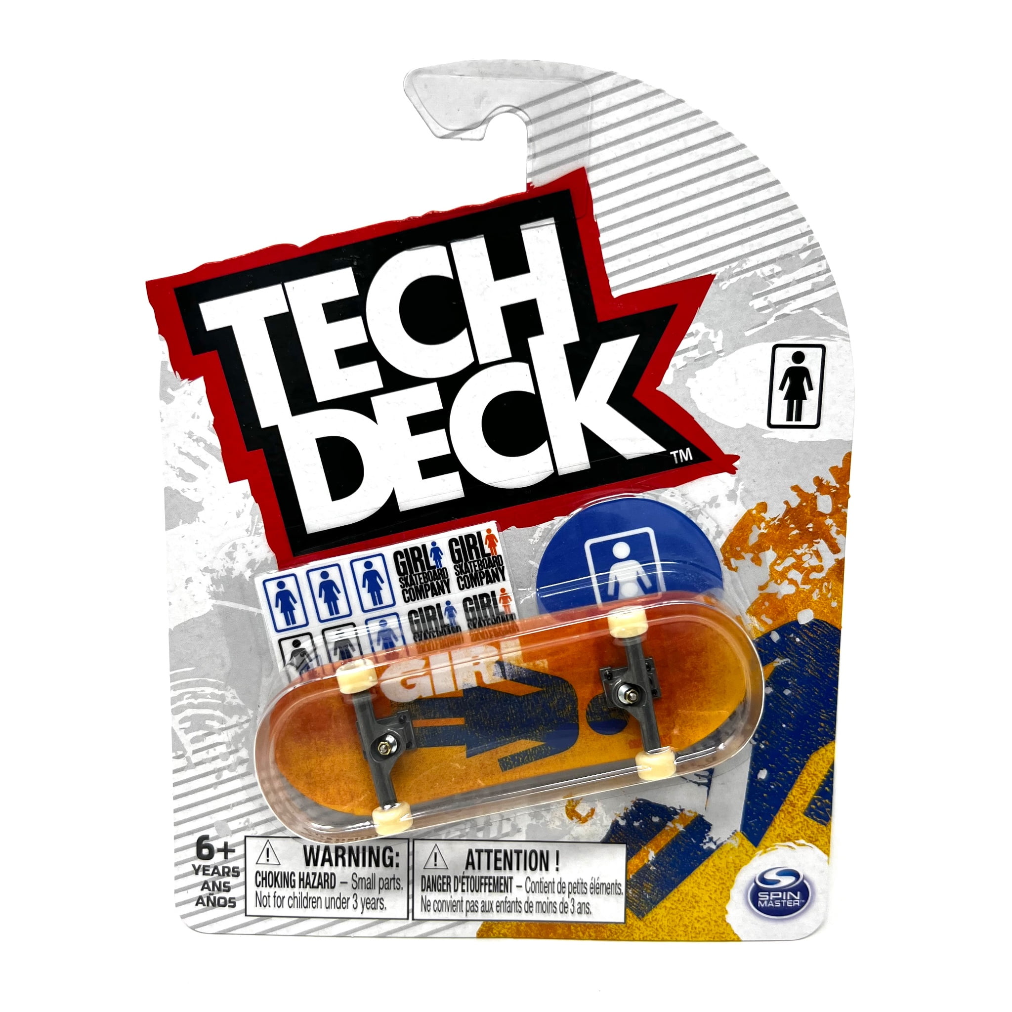 Tech Deck Girl Sateboards Fingerboard Toy Fingerboard - Walmart.com