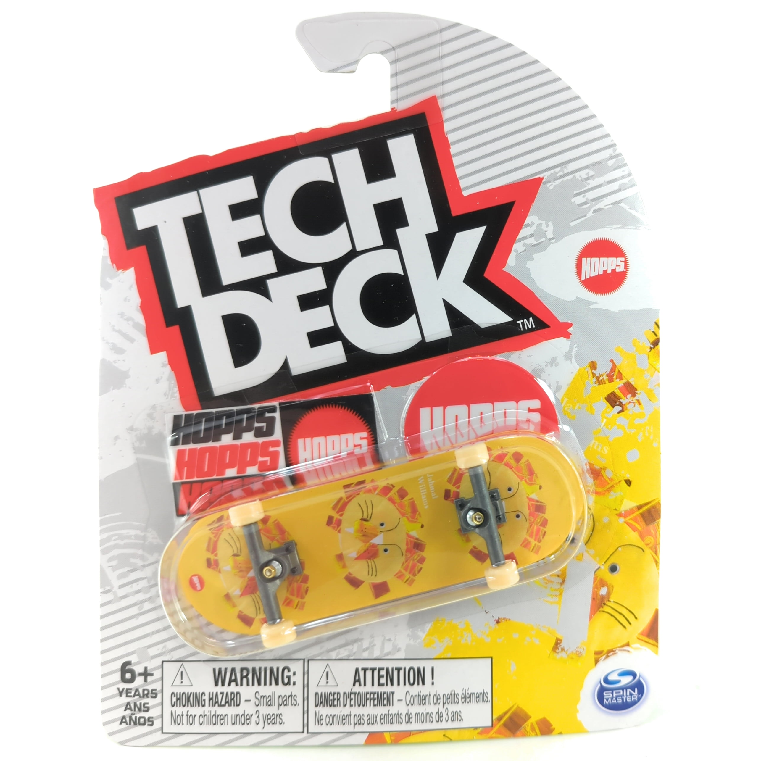 Tech Deck Hopps Skateboards Jahmal Williams 3 Lions 2022 Complete ...