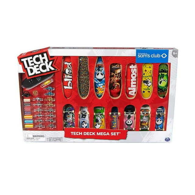 Tech Deck Mega 14 Pack Fingerboard Set - Walmart.com