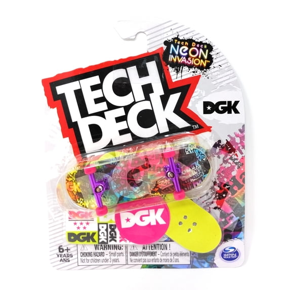 Tech Deck Neon Invasion DGK Skateboards 2021 Series OG Logo I Love ...