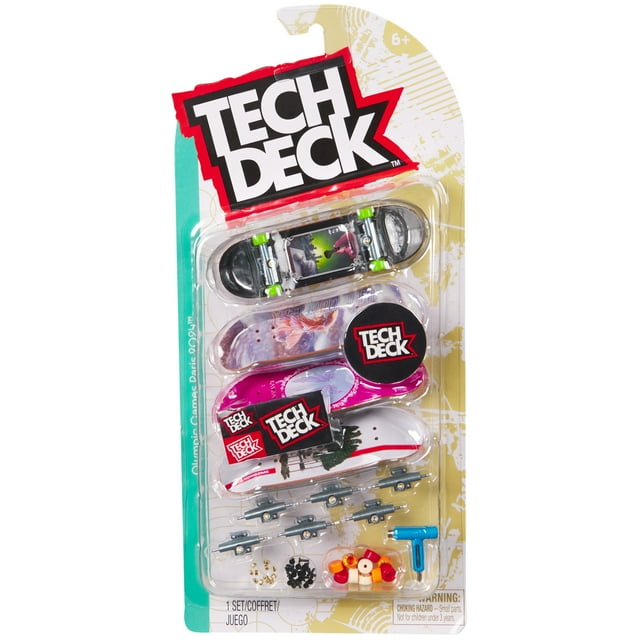Tech Deck, Olympic Games Paris 2024, Ultra DLX Fingerboard 4-Pack ...