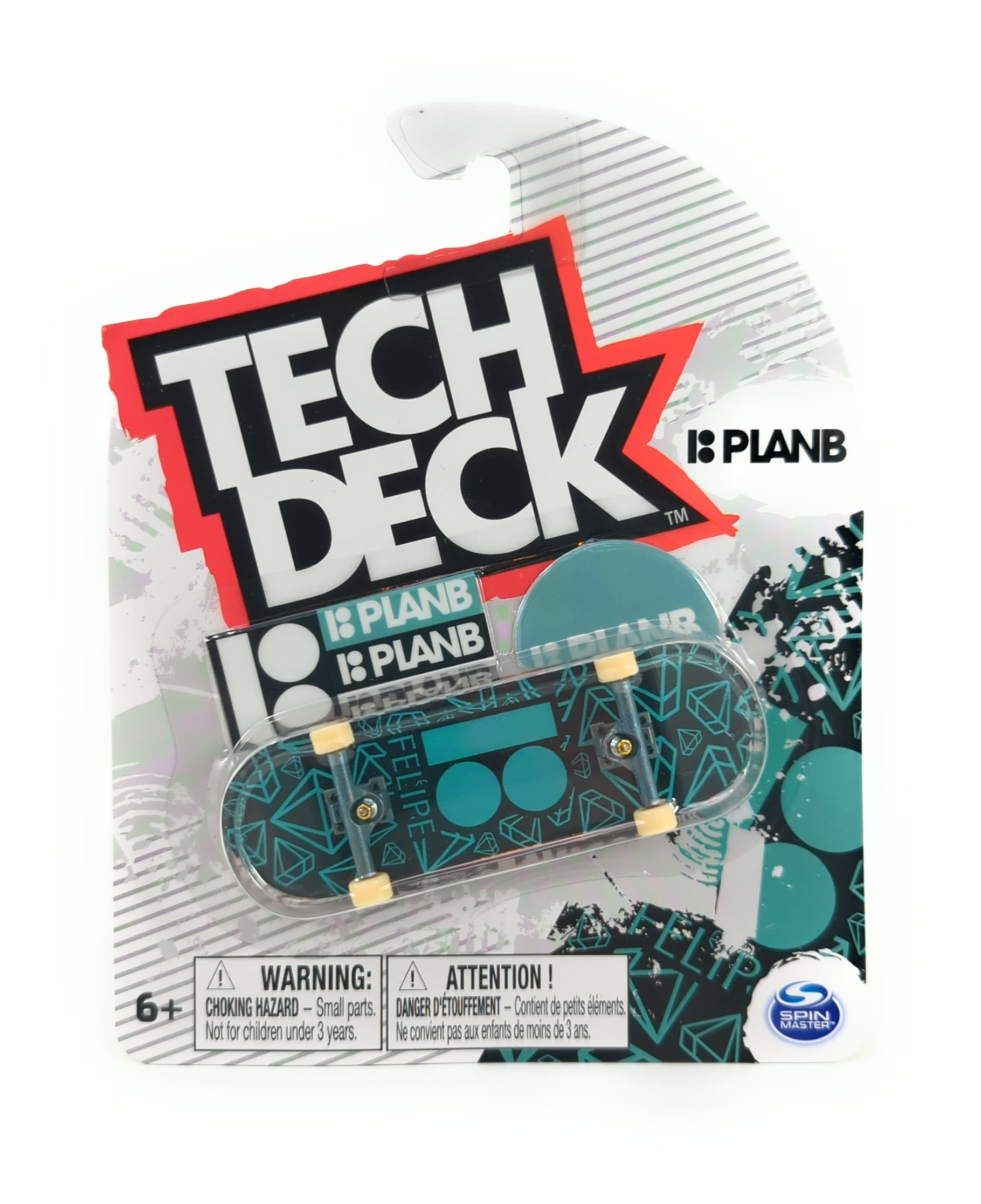 TECH DECK Plan B Skateboard Symbols Felipe Gustavo Diamonds Mini Skate ...