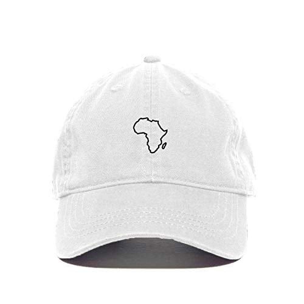 Tech Design Africa Map Baseball Cap Embroidered Cotton Adjustable Dad ...