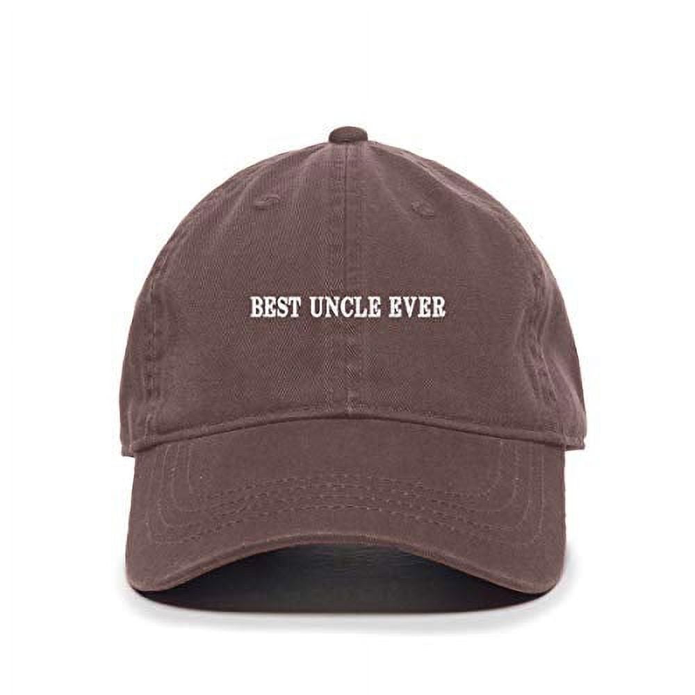 Tech Design Best Uncle Ever Baseball Cap Embroidered Cotton Adjustable ...