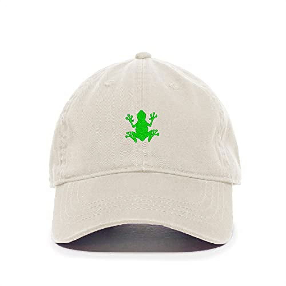 Tech Design Bullfrog Baseball Cap Embroidered Cotton Adjustable Dad Hat ...