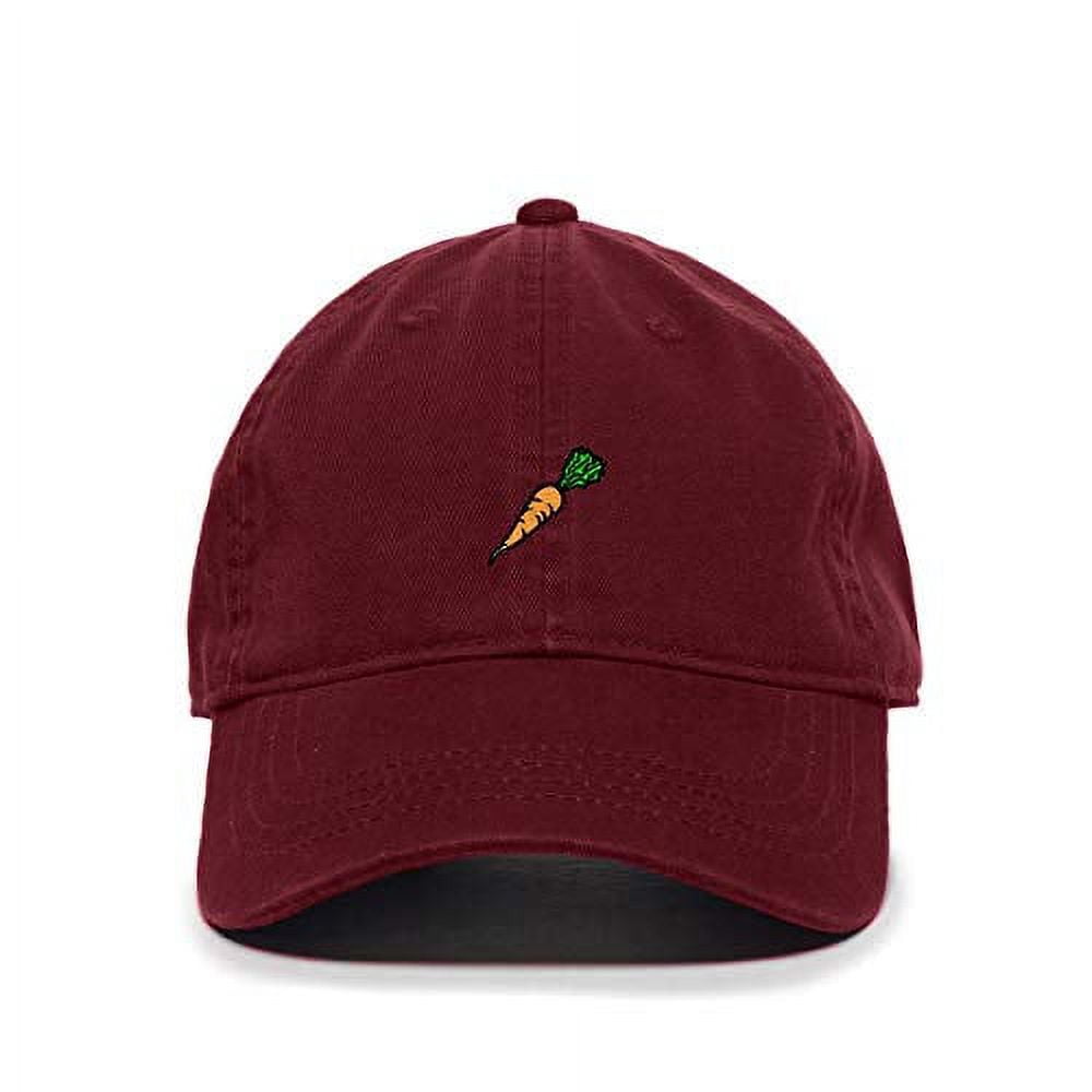 Tech Design Carrot Baseball Cap Embroidered Cotton Adjustable Dad Hat ...