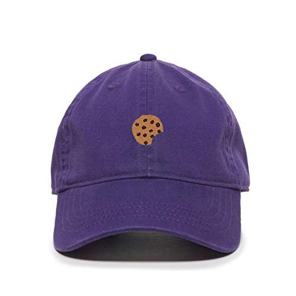 Tech Design Chocolate Chip Cookie Baseball Cap Embroidered Cotton ...