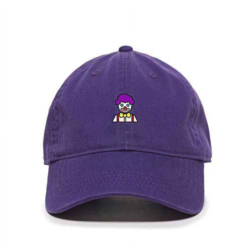 Tech Design Circus Clown Baseball Cap Embroidered Cotton Adjustable Dad ...