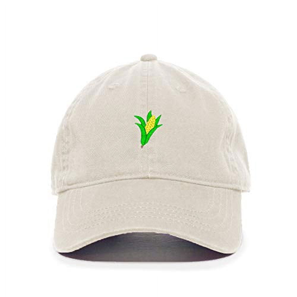 Tech Design Corn Baseball Cap Embroidered Cotton Adjustable Dad Hat ...