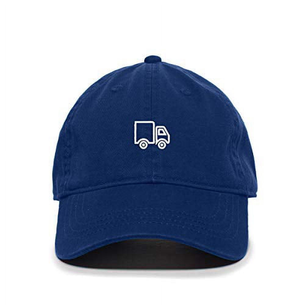Tech Design Delivery Truck Baseball Cap Embroidered Cotton Adjustable ...