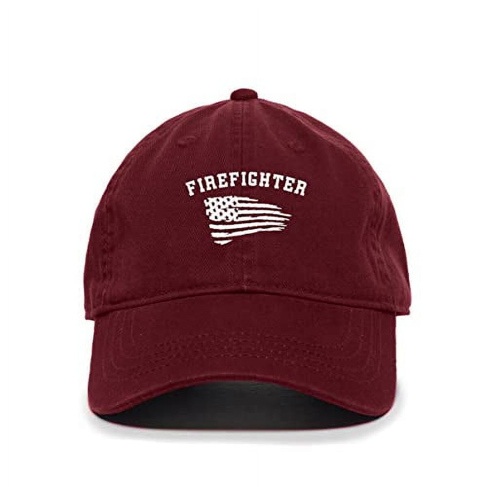 Tech Design Fire Fighter Baseball Cap Embroidered Cotton Adjustable Dad ...