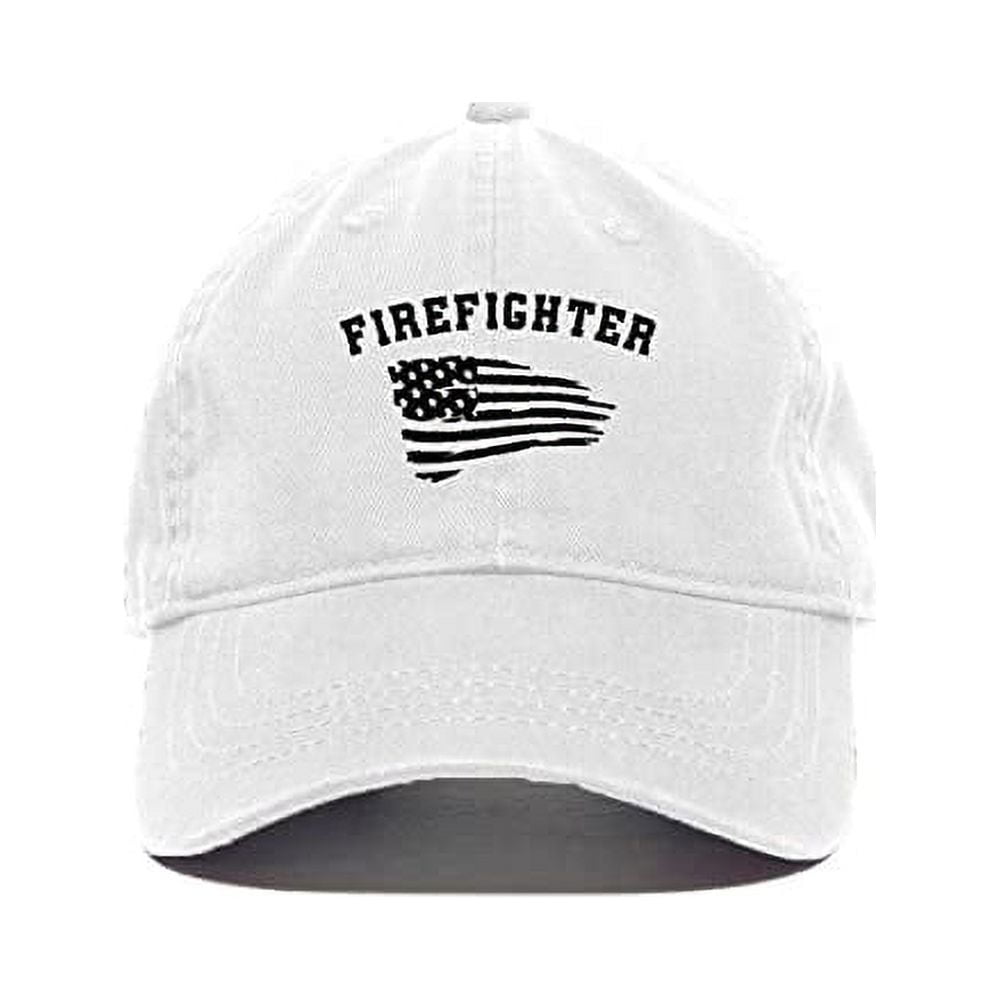 Tech Design Fire Fighter Baseball Cap Embroidered Cotton Adjustable Dad ...