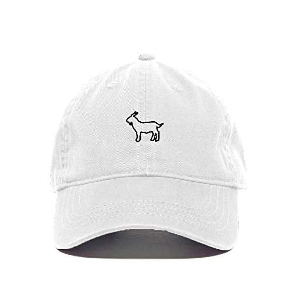 Tech Design Goat Baseball Cap Embroidered Cotton Adjustable Dad Hat ...