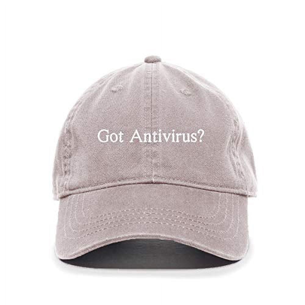Tech Design Got Antivirus? Baseball Cap Embroidered Cotton Adjustable ...
