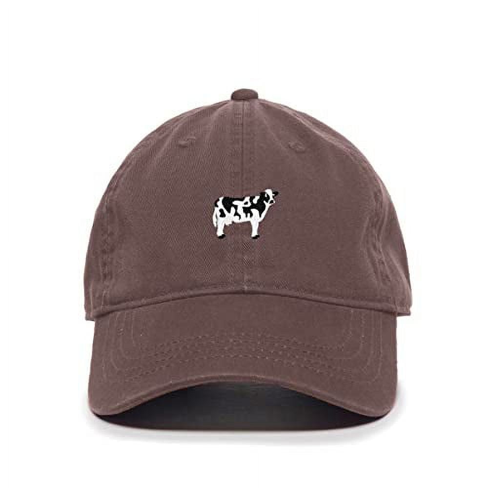 Tech Design Holstein Dairy Cow Baseball Cap Embroidered Cotton ...