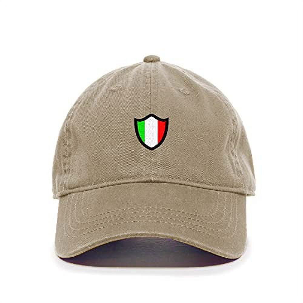 Tech Design Italy Italian Flag Baseball Cap Embroidered Cotton ...
