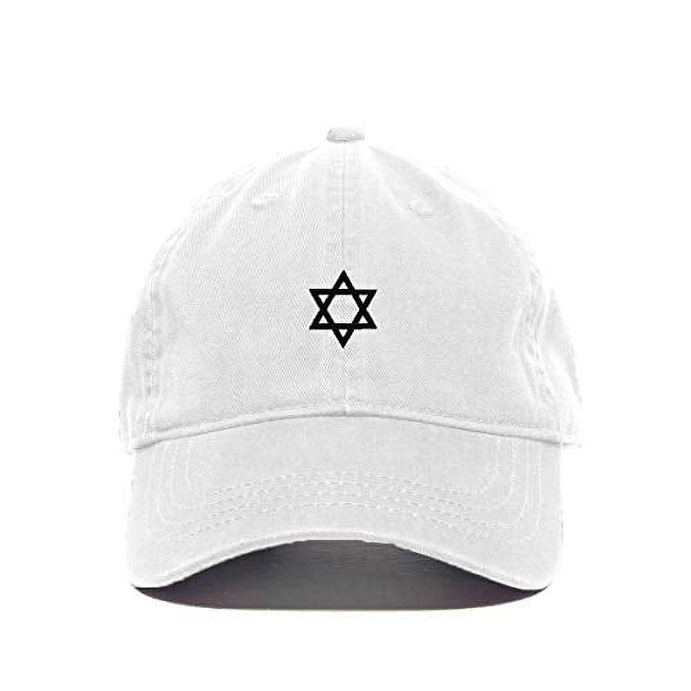 Tech Design Jewish Star Baseball Cap Embroidered Cotton Adjustable Dad ...