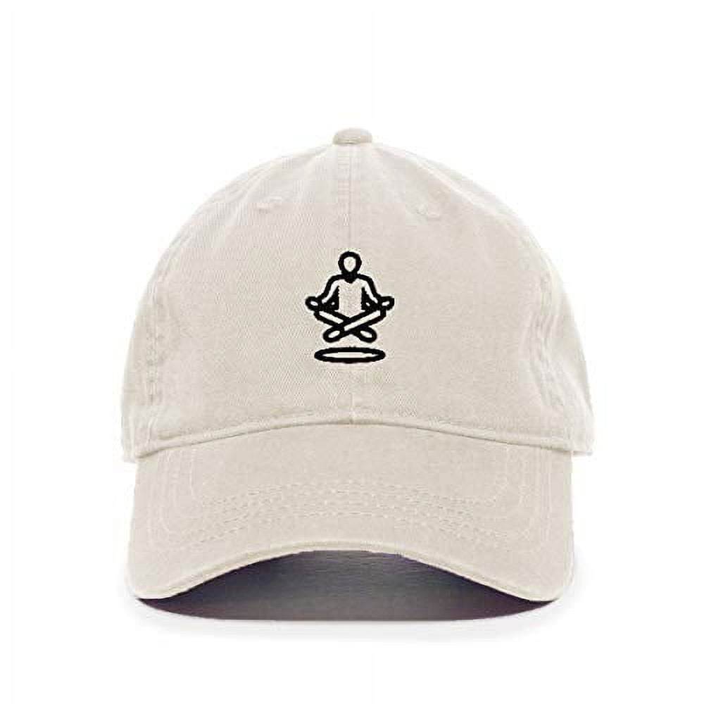 Tech Design Meditation Baseball Cap Embroidered Cotton Adjustable Dad ...