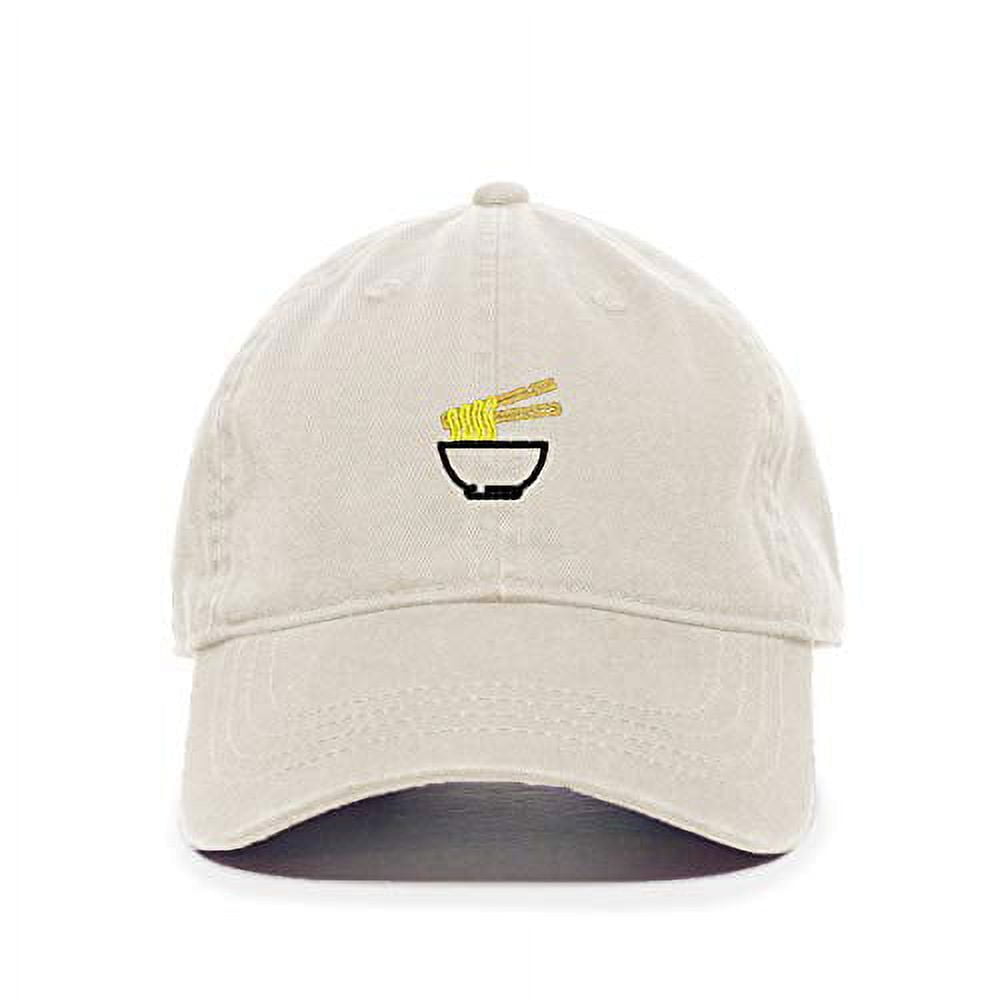Tech Design Noodles Baseball Cap Embroidered Cotton Adjustable Dad Hat ...