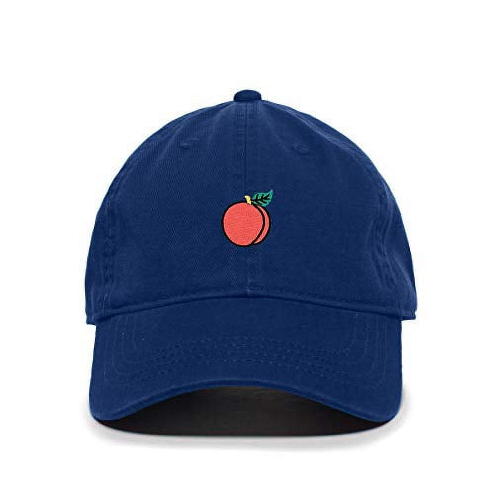 Tech Design Peach Baseball Cap Embroidered Cotton Adjustable Dad Hat ...
