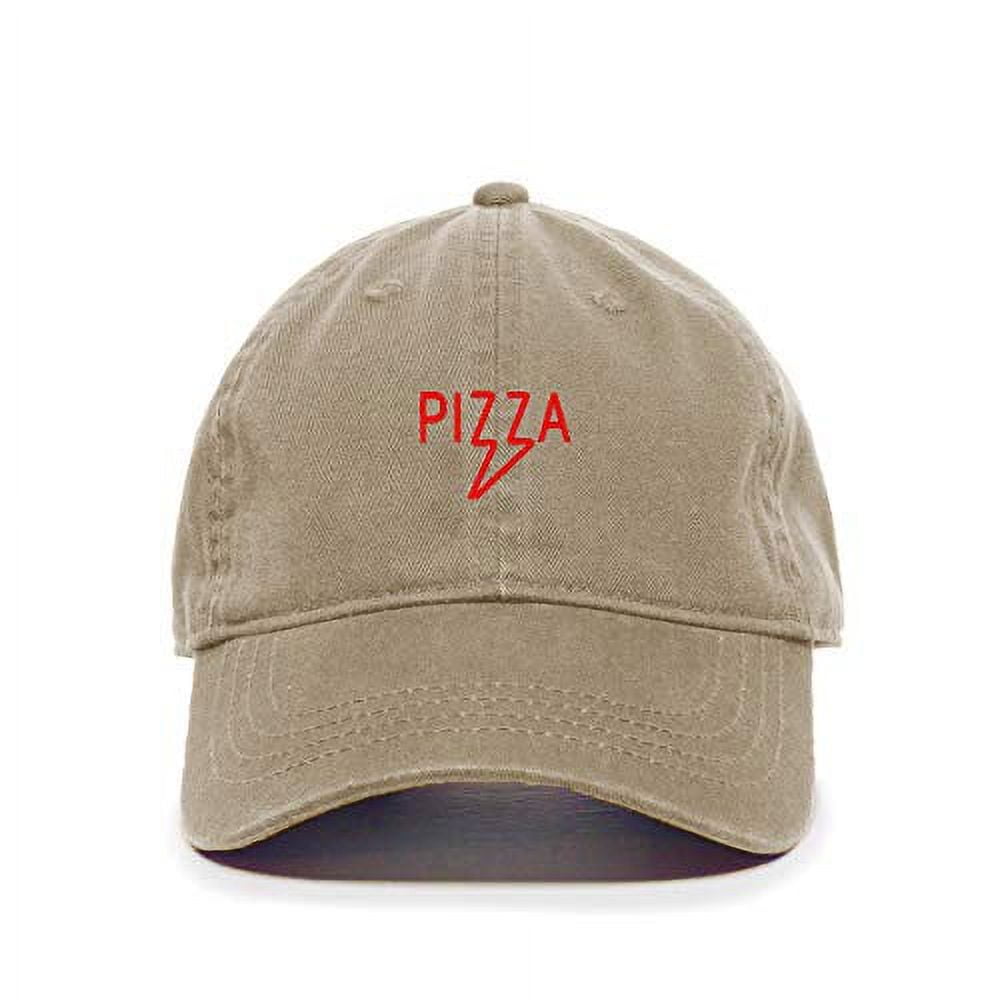 Tech Design Pizza Baseball Cap Embroidered Cotton Adjustable Dad Hat ...