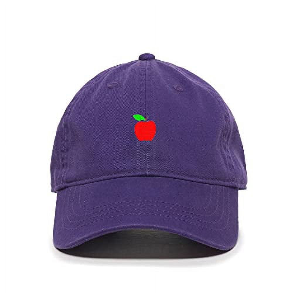 Tech Design Red Apple Baseball Cap Embroidered Cotton Adjustable Dad ...