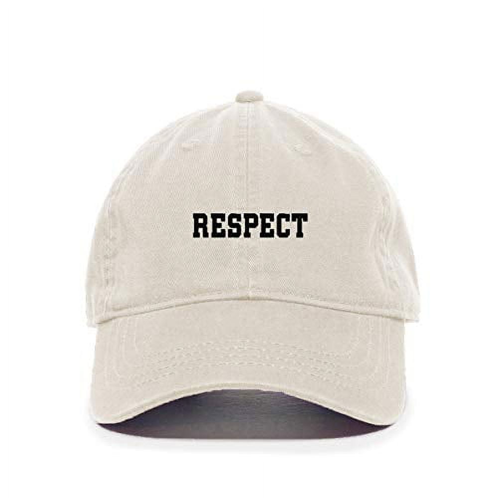 Tech Design Respect Baseball Cap Embroidered Cotton Adjustable Dad Hat ...