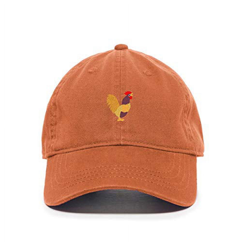 Tech Design Rooster Baseball Cap Embroidered Cotton Adjustable Dad Hat ...