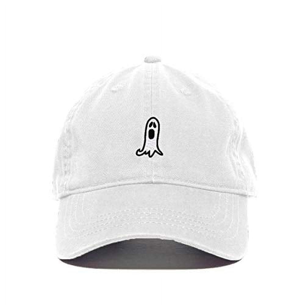 Tech Design Scary Ghost Screaming Halloween Baseball Cap Embroidered ...