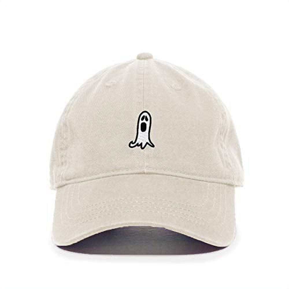 Tech Design Scary Ghost Screaming Halloween Baseball Cap Embroidered ...