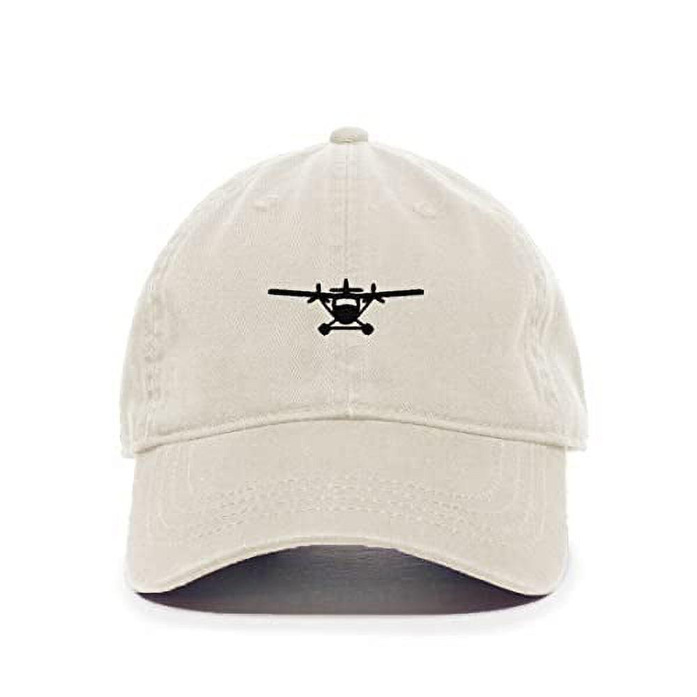 Tech Design Sea Plane Baseball Cap Embroidered Cotton Adjustable Dad ...
