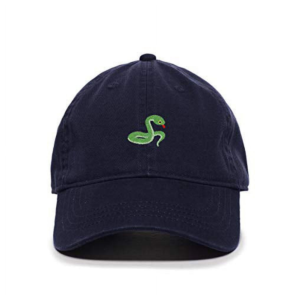 Tech Design Snake Baseball Cap Embroidered Cotton Adjustable Dad Hat ...