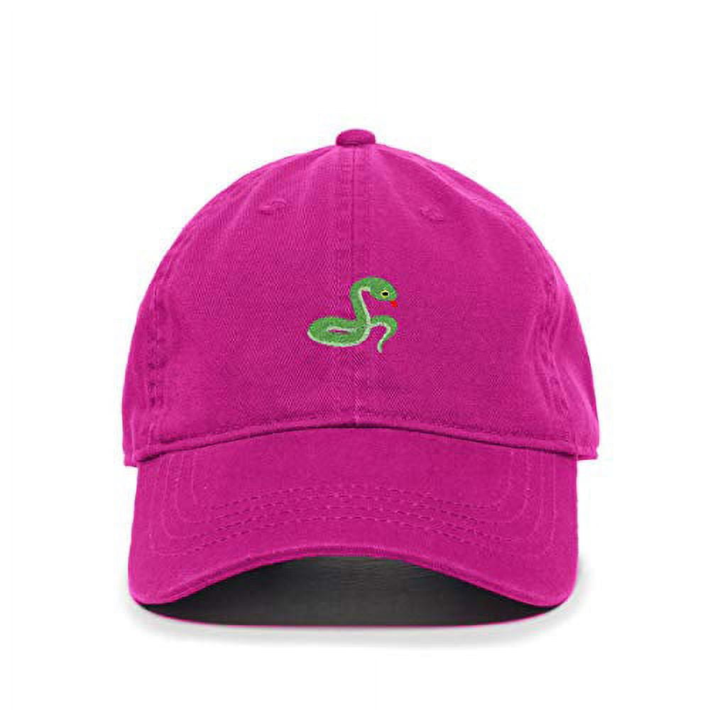 Tech Design Snake Baseball Cap Embroidered Cotton Adjustable Dad Hat ...