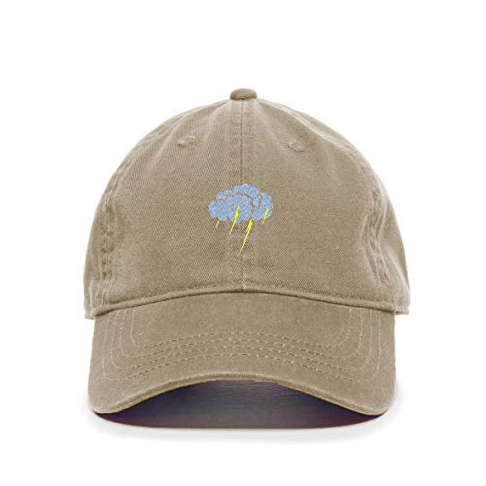 Tech Design Storm Cloud Baseball Cap Embroidered Cotton Adjustable Dad ...
