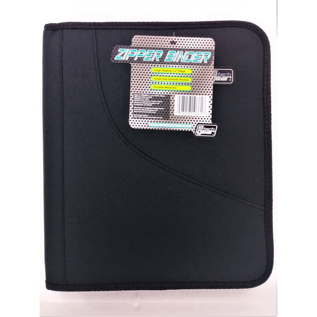 Tech Gear Curve Pocket Zipper Binder - Walmart.com