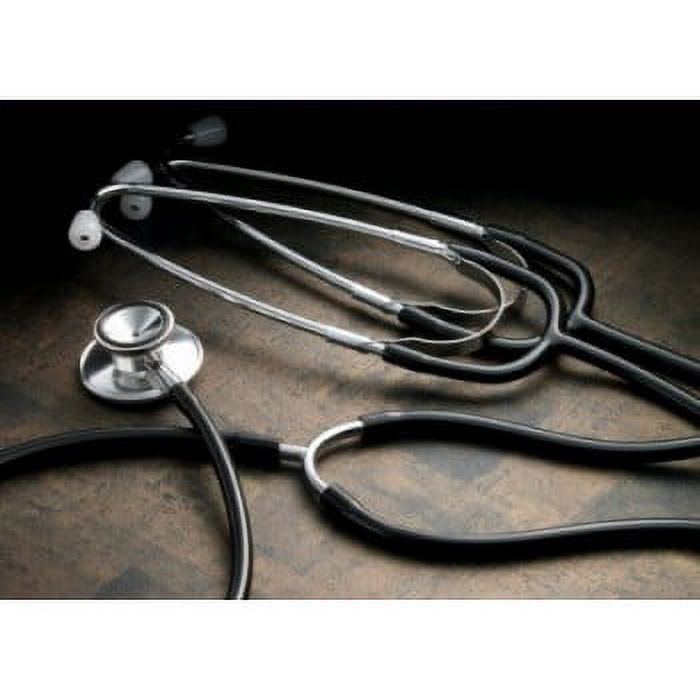 Tech Med Dual Head Stethoscope Black - Walmart.com
