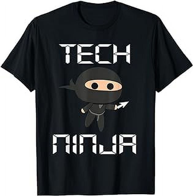 Tech Ninja Funny IT Computer Techie Support Help Desk T-Shirt - Walmart.com