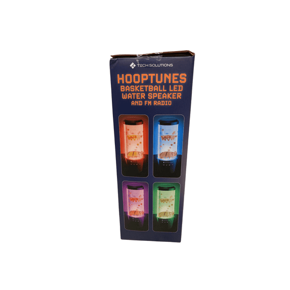 Tech Solutions HoopTunes Basketball LED Lighting Portable Speaker ...