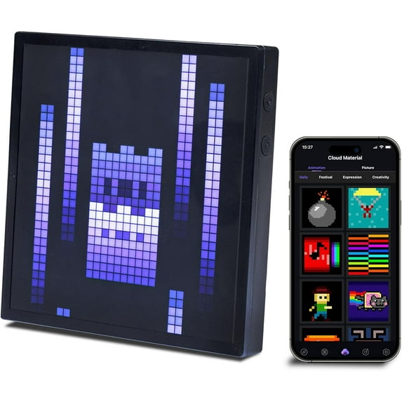 Tech Solutions Pixel Frame - 32x32 Programmable Display for Art ...