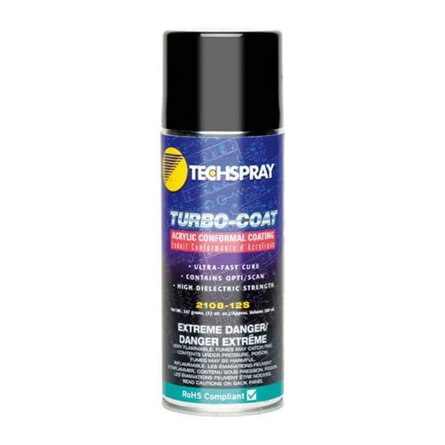 Tech Spray Set of 2 TECHSPRAY 2108-12S CONFORMAL Coating, AEROSOL, 12FL ...