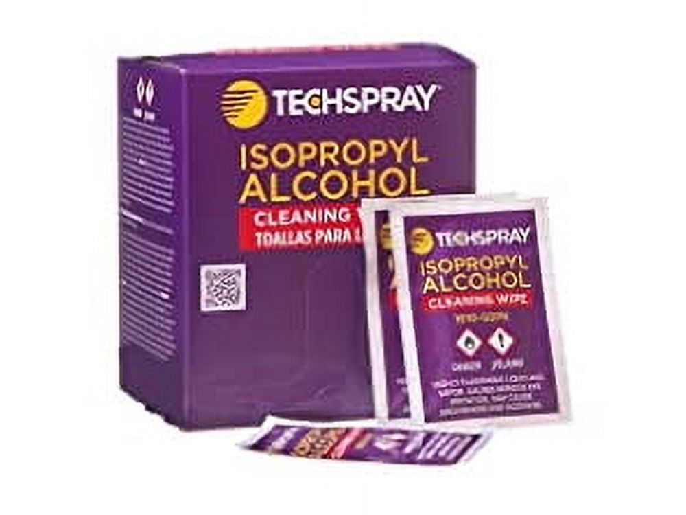 Tech Spray Wipes Isopropyl 99% Pure 50/Pack - Walmart.com