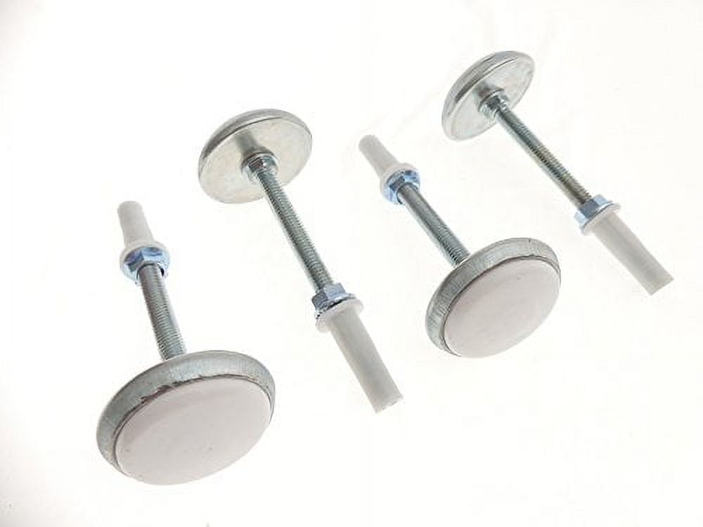 Tech Team Adjustable Bed Lifts, 40mm Nylon Glide, Up to 4 Inches, Heavy ...