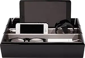 Tech Tray Luxury Personal Electronics Organizer, Designer Lacquered ...