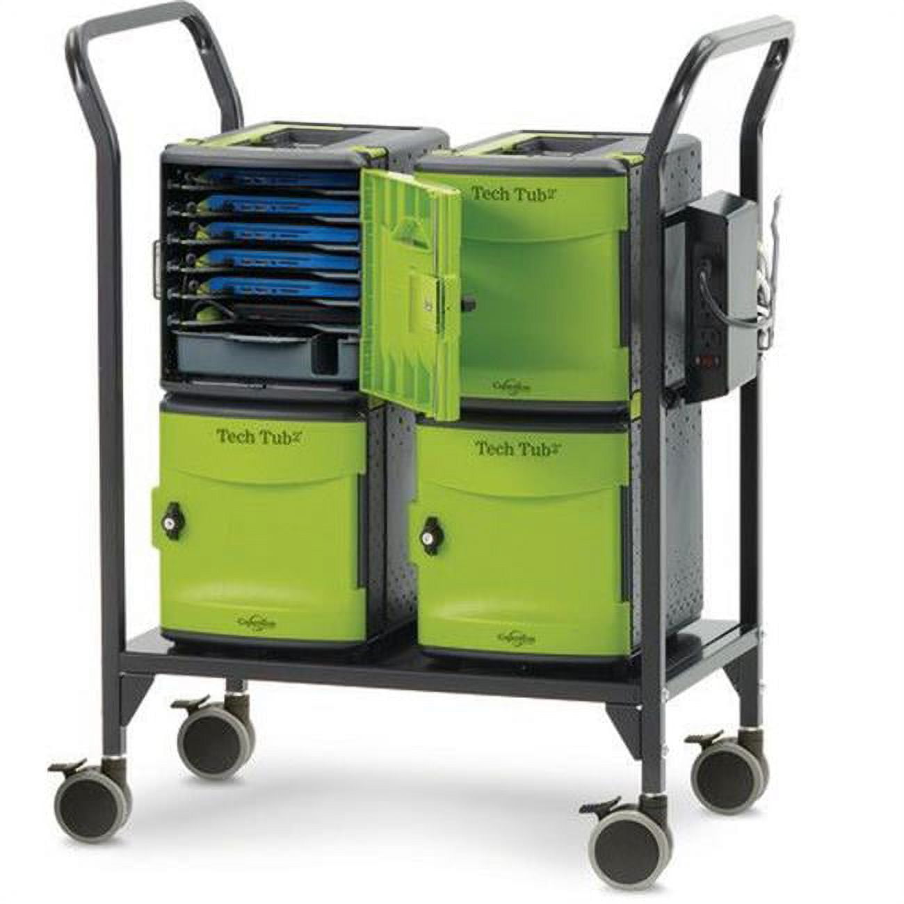Tech Tub2 Modular Cart - Holds 24 Devices - Walmart.com