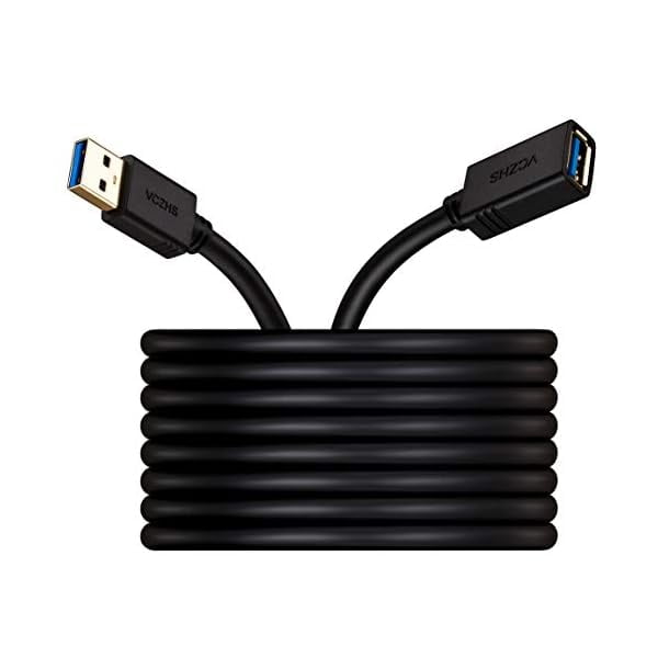 Tech USB Extension Cable 15ft, USB 3.0 Extender for High-Speed Data ...